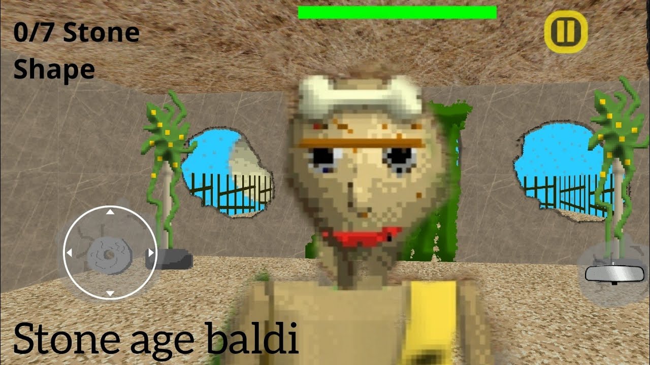 baldi basics | stone age baldi | carckheads questions - YouTube
