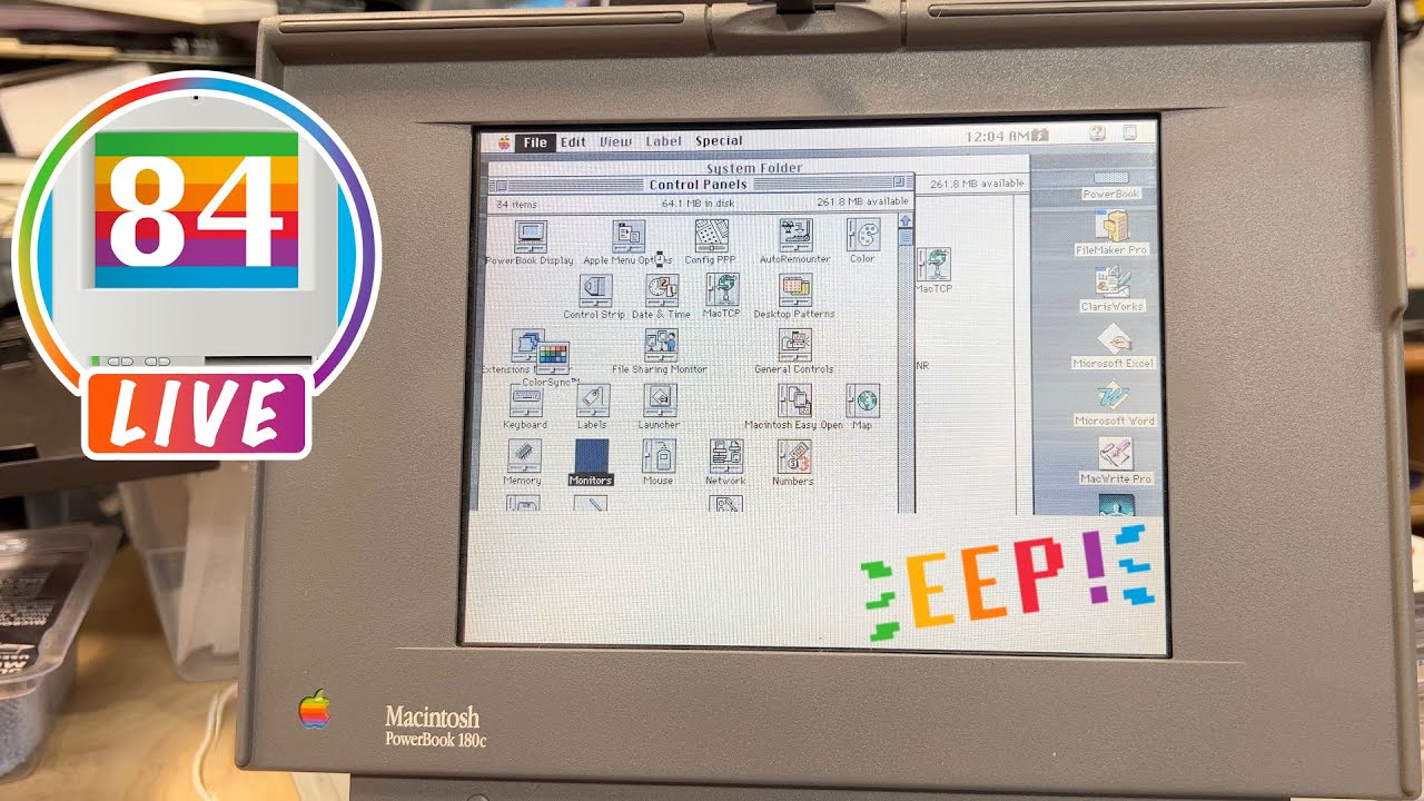 LIVE: Exploring Some Color PowerBooks from the 1990's! - YouTube