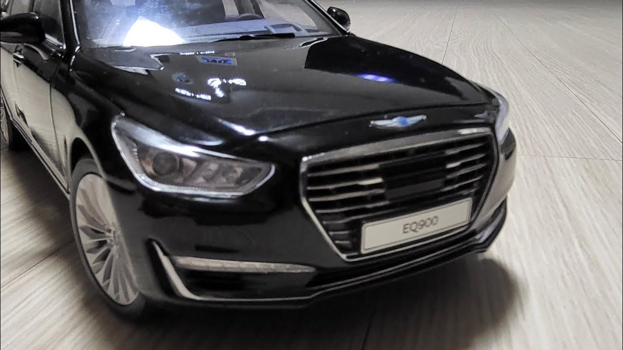[나만의 모형] 제네시스 EQ900 1:18 리뷰 genesis eq900 review - YouTube