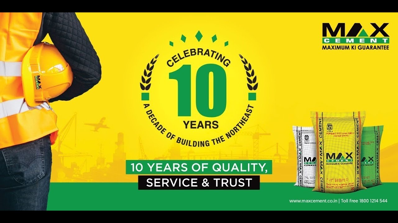 MAX Cement 10 Years Video Assamese 4K - YouTube