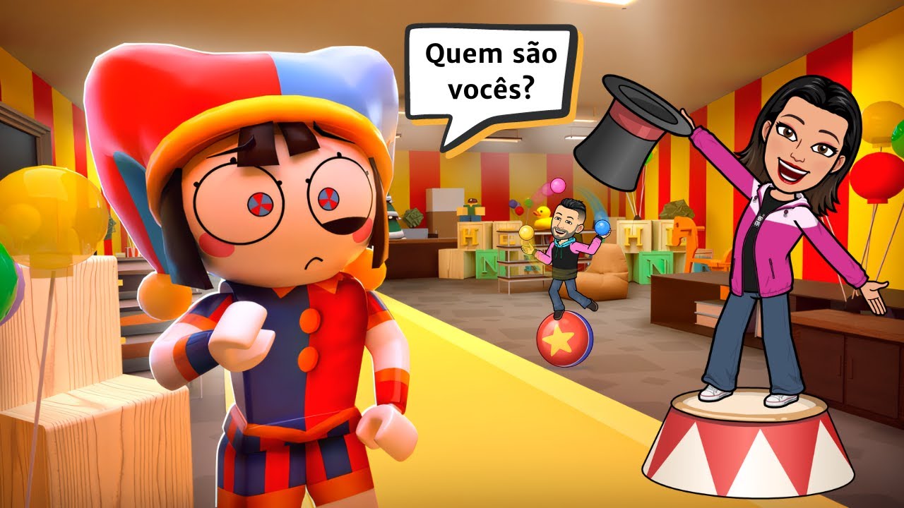 Entramos Para o Elenco do Circo Digital - (The Amazing Digital Circus ...