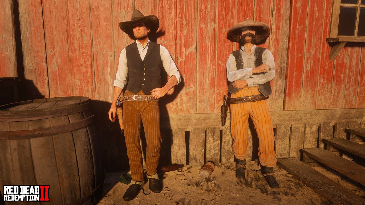 How to Make a Del Lobo Outfit #1 | RDR2 - YouTube