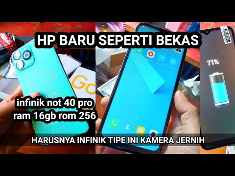 Hati Hati !!! Membeli Hp Online, Not 40 Pro masa kalah sama Hot 10 play ...