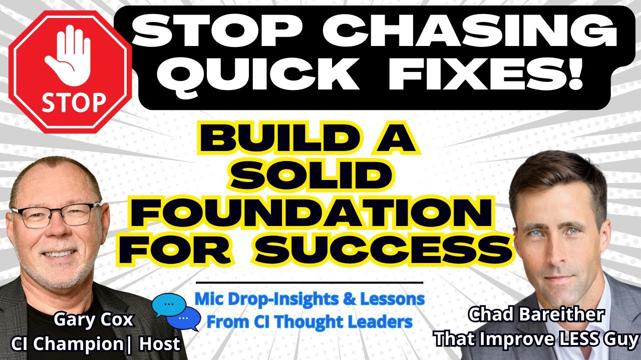 Stop Chasing Quick Fixes- Build a Solid Foundation for Success - YouTube