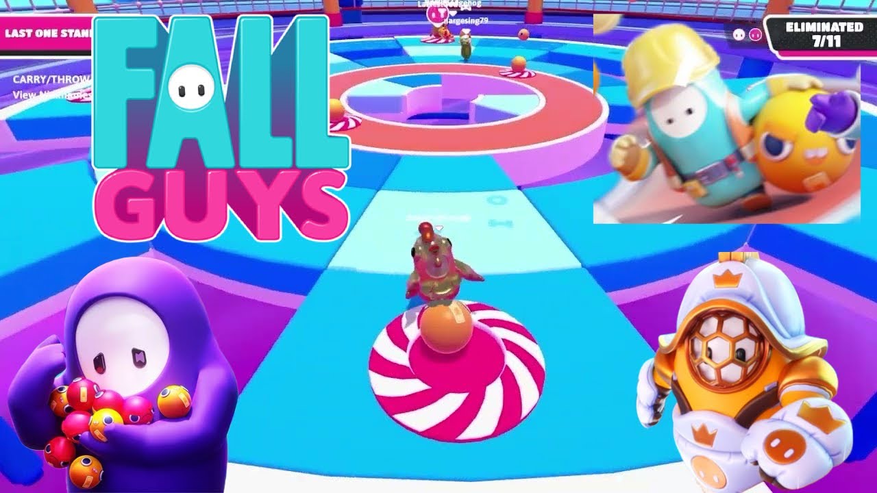 Fall Guys Funny Moments - Coming in Clutch - YouTube