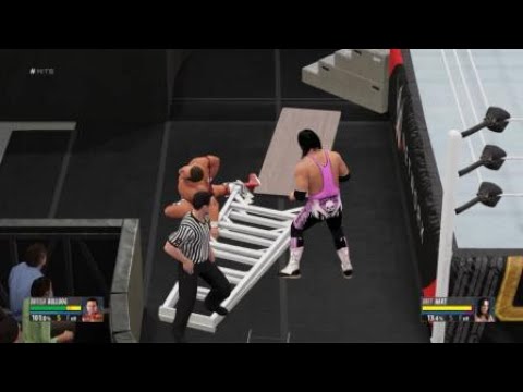 WWE 2K16 - Back Body Drop Onto Ladder (Filmed March 17th 2022) - YouTube