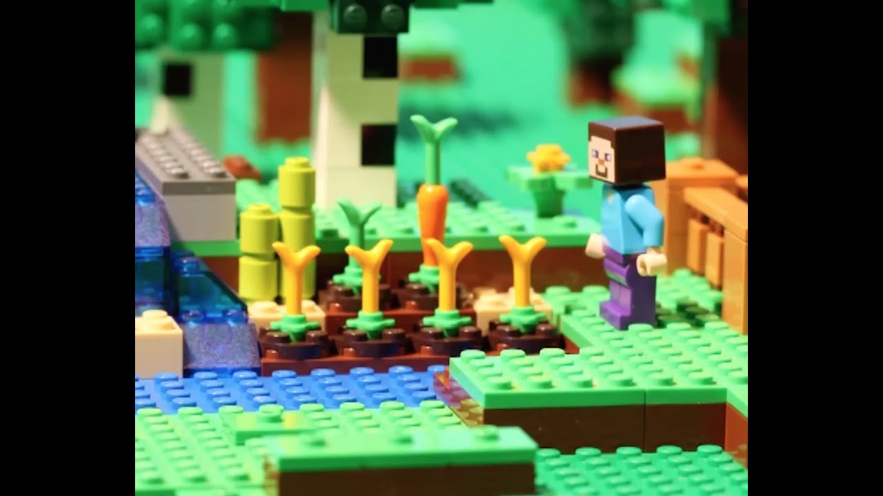 The Farm - LEGO Minecraft - Stop Motion - YouTube
