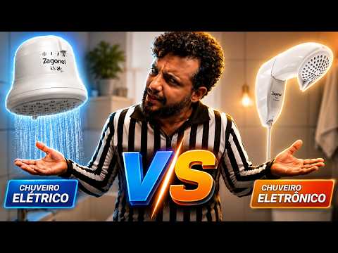 Chuveiro ELÉTRICO X ELETRÔNICO