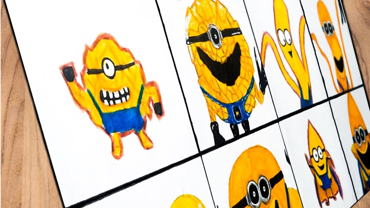 Drawing The Ultimate - Mega Minions vs Smiling Critters X Mega Minions ...