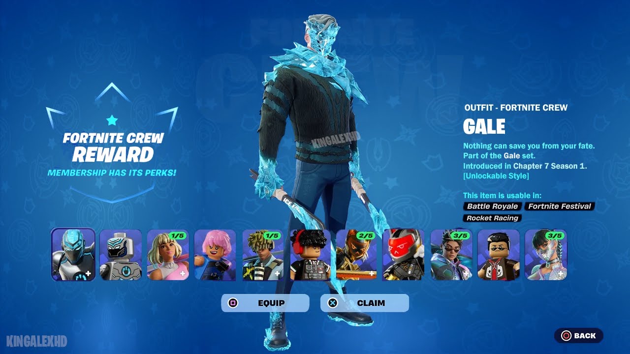 How To Get Gale Skin NOW FREE In Fortnite! (Unlock LEGO Gale Style ...