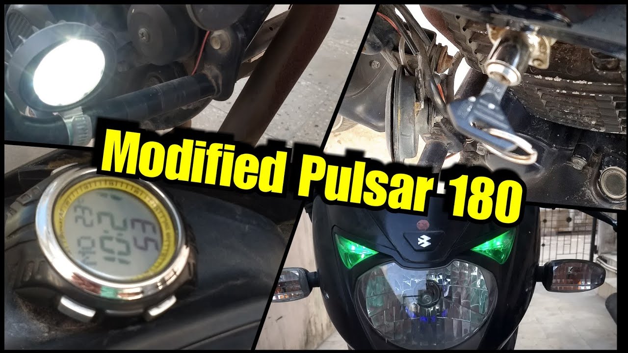 My Modified Pulsar 180 🏍️ | Last video of 2020 🤔 - YouTube