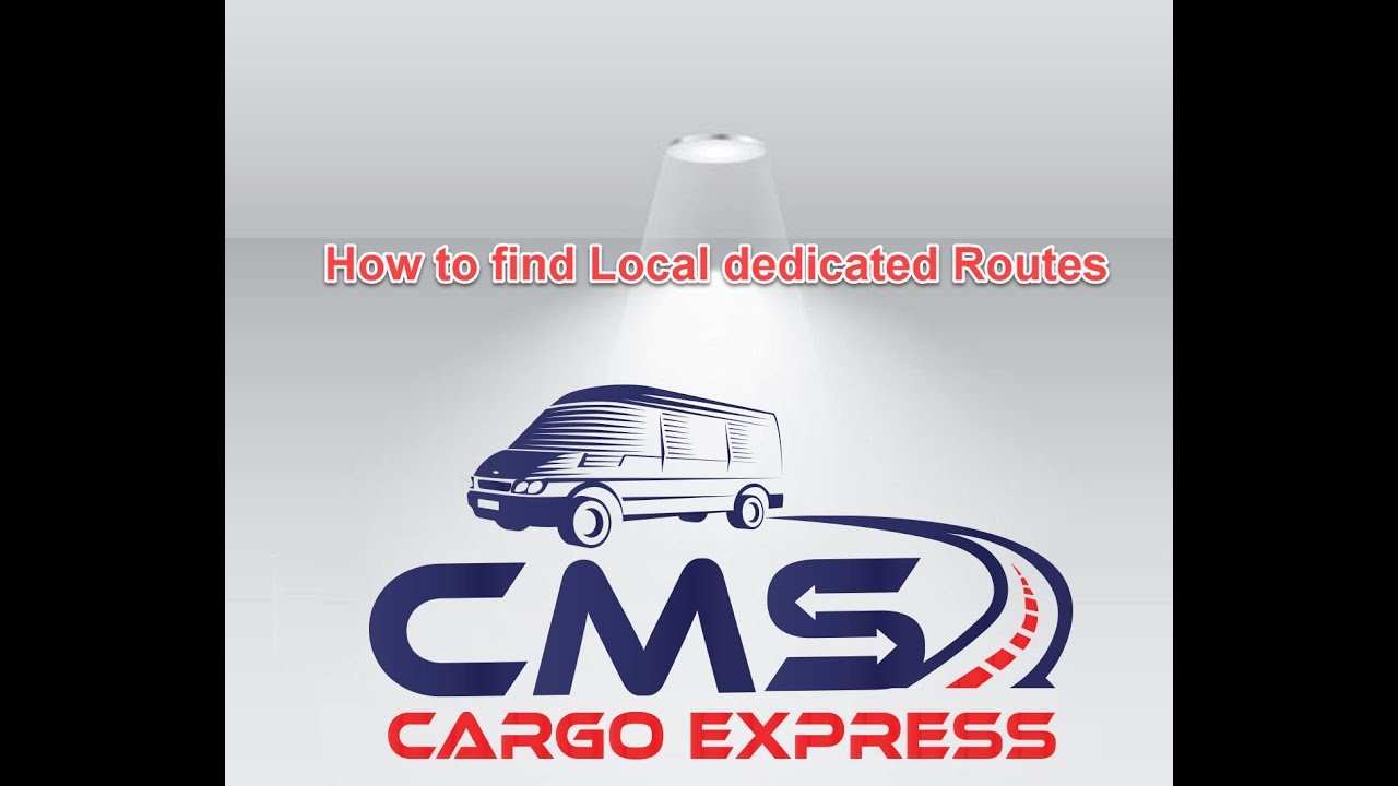 How to find dedicated Route for Cargo Vans - YouTube