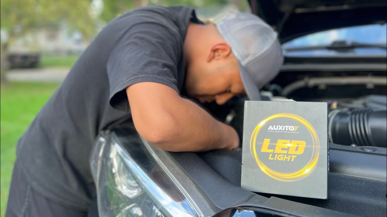 AUXITO SUPER BRIGHT HIGH BEAM INSTALL / REVIEW ON MY TOYOTA 4RUNNER ...