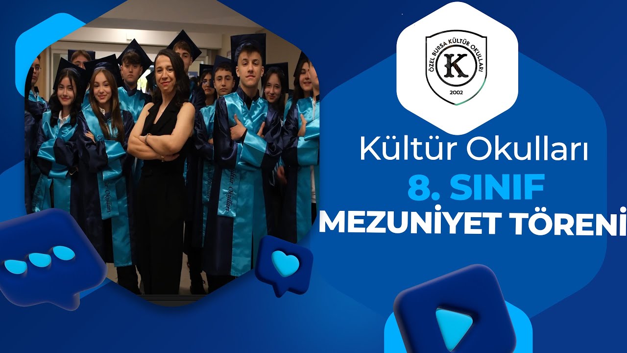 KÜLTÜR OKULLARI 8. SINIF MEZUNİYET TÖRENİ - YouTube