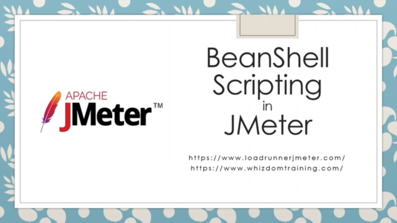 Jmeter Tutorial Beanshell Basics In Jmeter Youtube