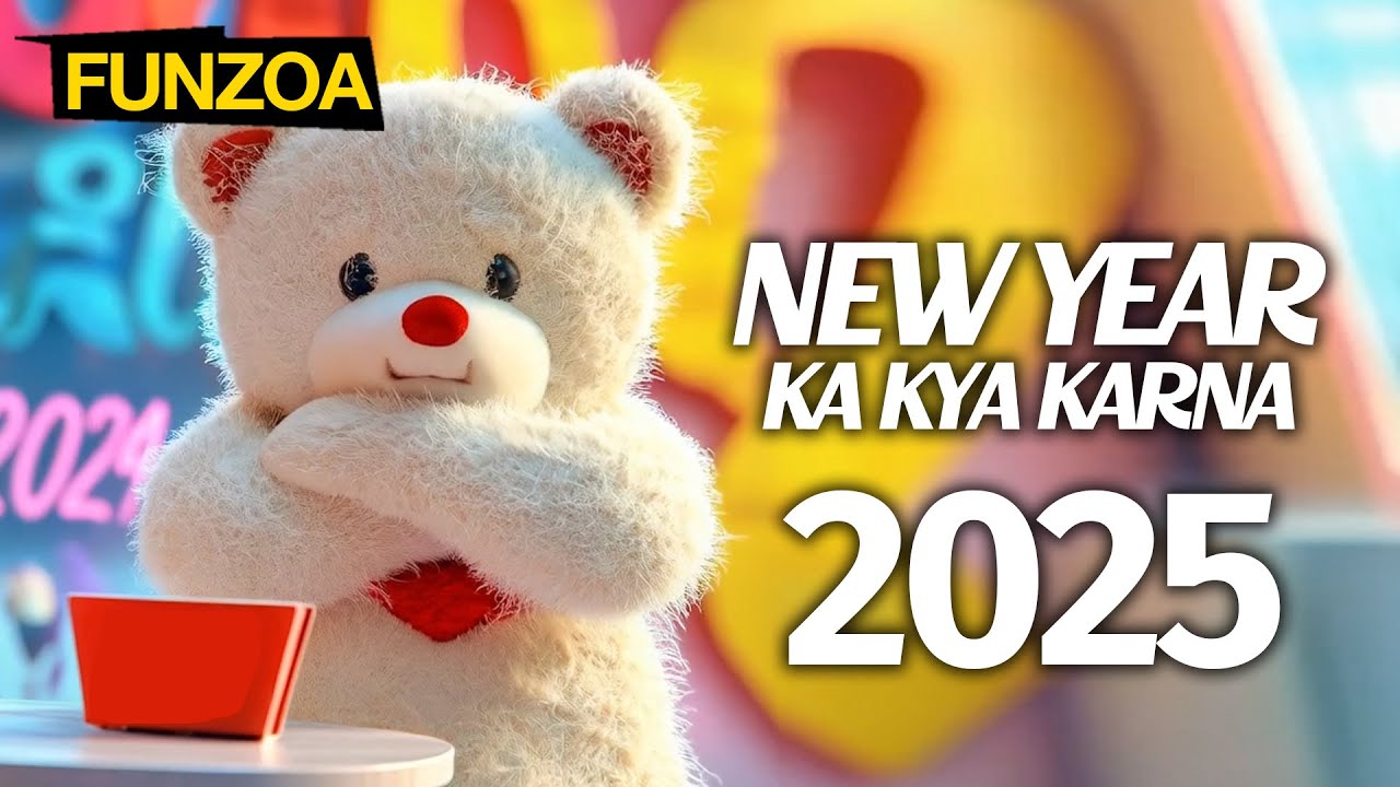 New Year Ka Kya Karna - Funzoa Mimi Teddy - Happy New Year Song - Funny ...