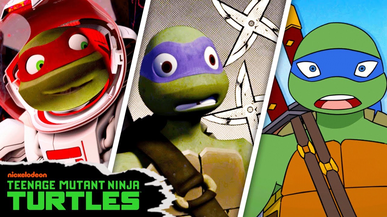 Every Location Ever in TMNT! 🐢 | 60 MINUTE COMPILATION | Teenage Mutant ...