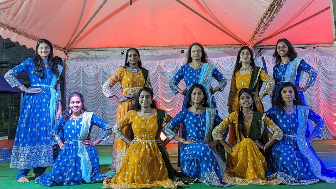 Ladies Dance Durga Petals Durga Puja 2023 - YouTube