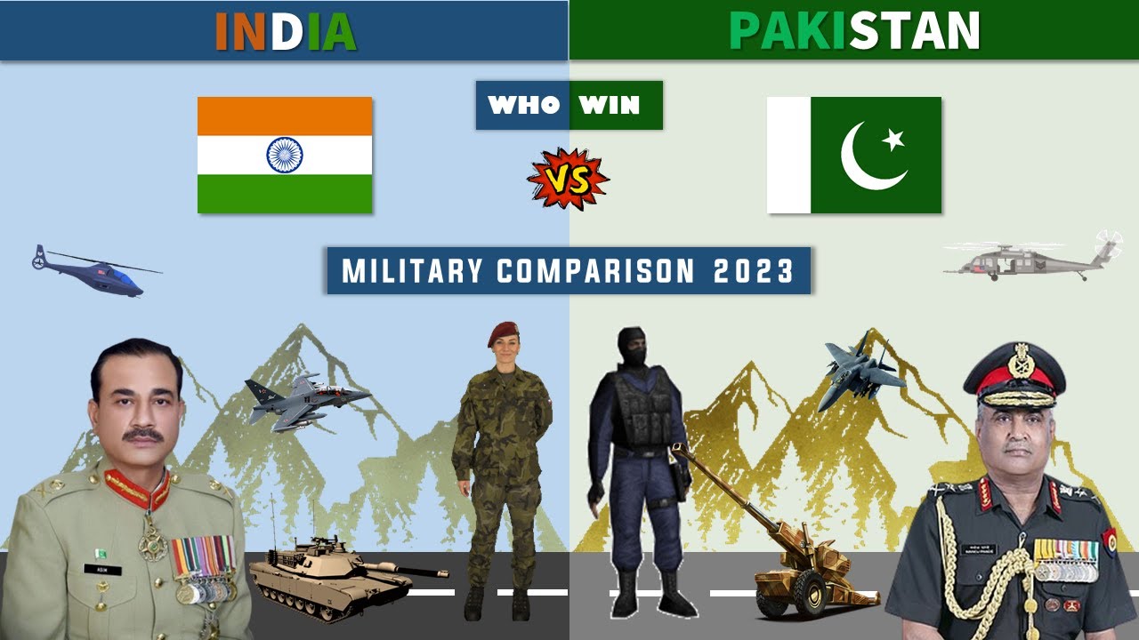 Pakistan vs India military power comparison 2023 | India vs Pakistan ...