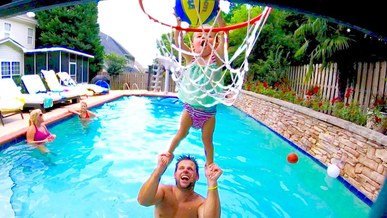 TODDLER STUNT SLAM DUNK! - YouTube