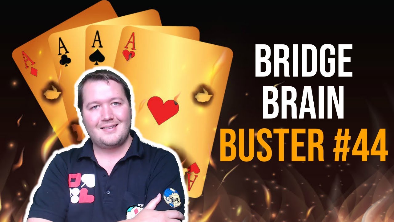 Bridge Brain Buster #44 - Daily Bridge Puzzle (Level 1-B9) - YouTube