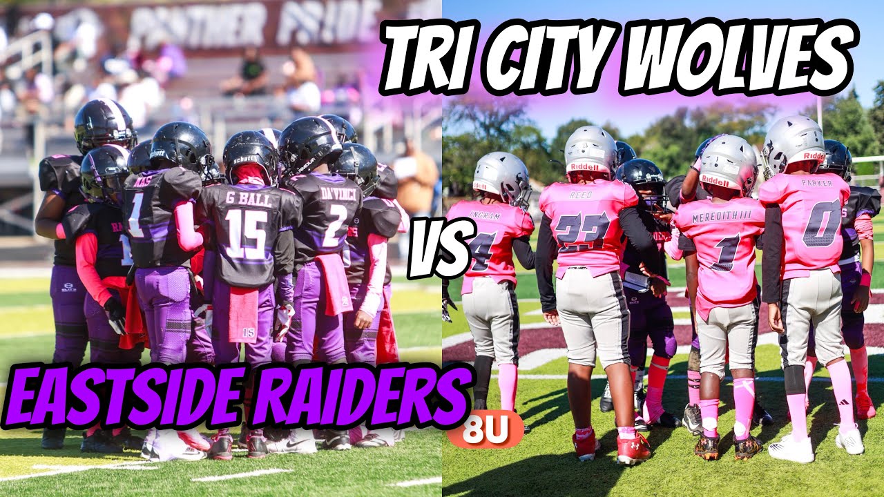 Tri City Wolves vs Eastside Raiders 8u Homecoming Game - YouTube