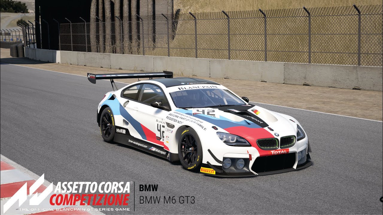 Assetto Corsa Competizione BMW M6 GT 3 2017 - YouTube