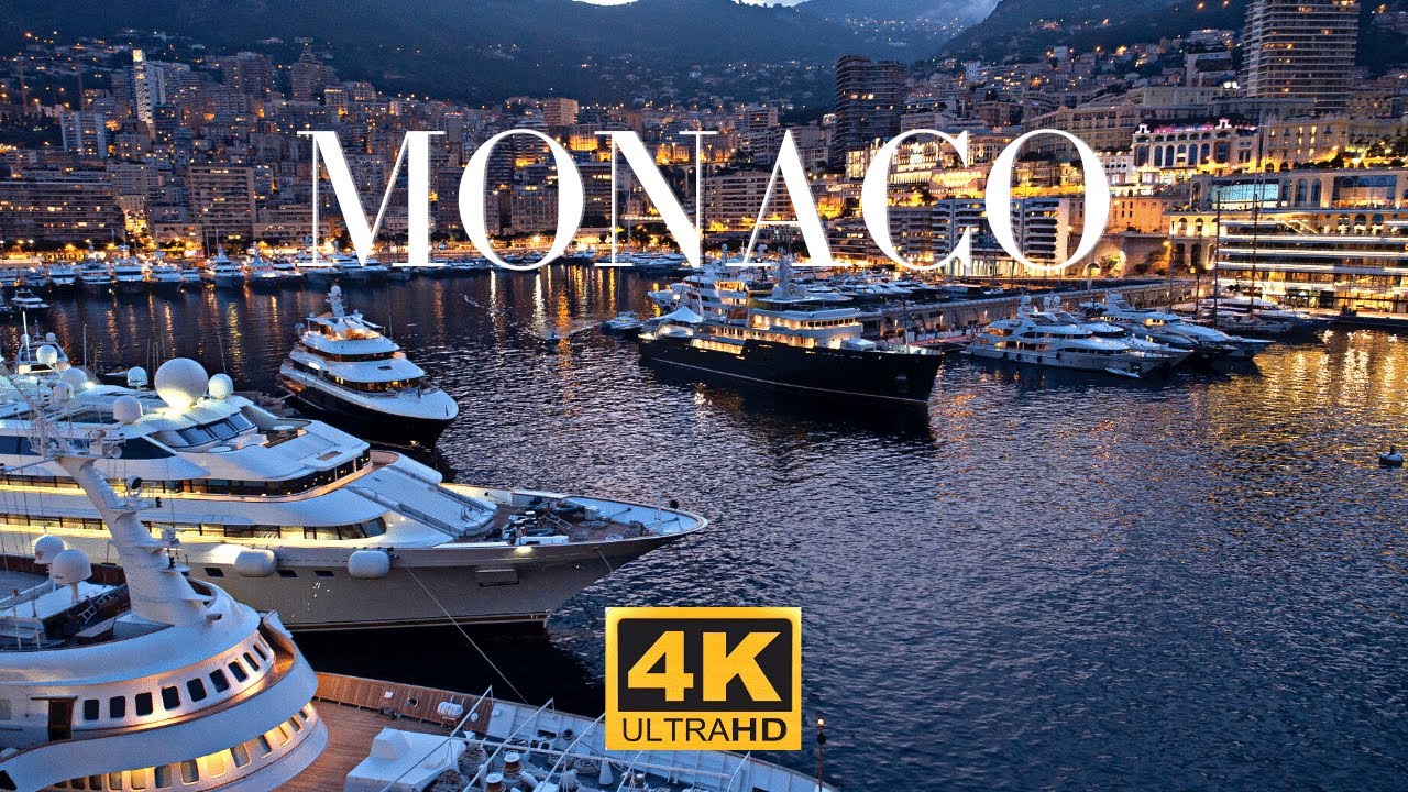 Monaco in 4K - Relaxation Film With Calming Music #21 - YouTube