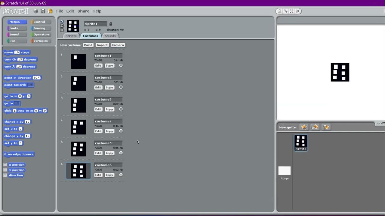 Dice game simulation Scratch - YouTube