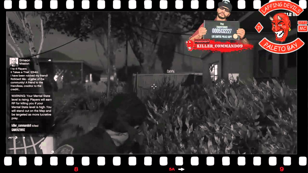 Laffing Devils MC vs Mongols MC and Pharohs MC/ GTA online/ Free aim ...