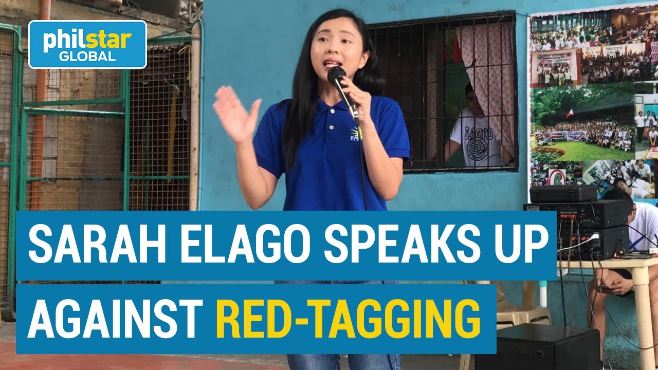 Sarah Elago speaks up against red tagging on her and other sectors ...