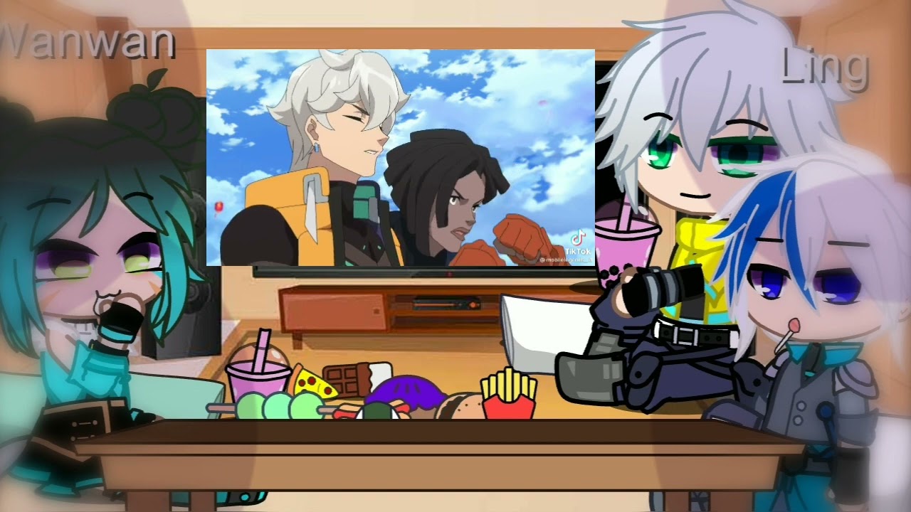 m - World mlbb react to their self { gacha club} - YouTube