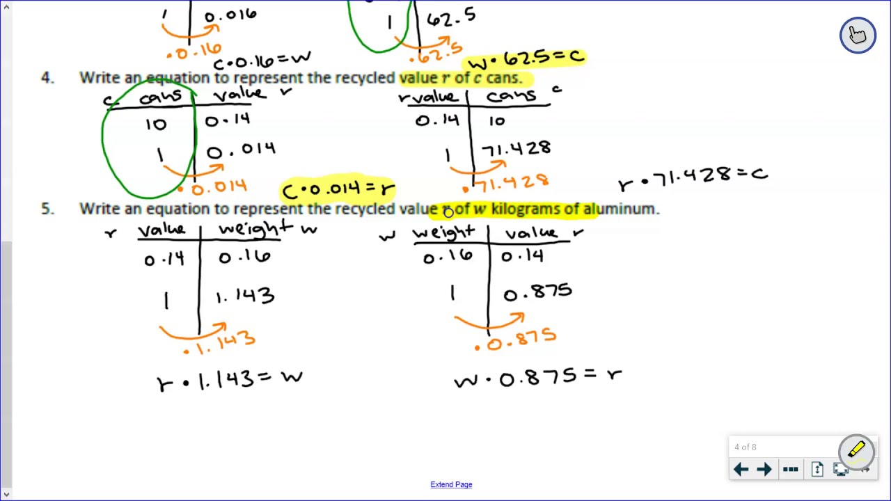 Math 7 Unit 2 Lesson 6 Using Equations to Solve Problems Part 2 - YouTube