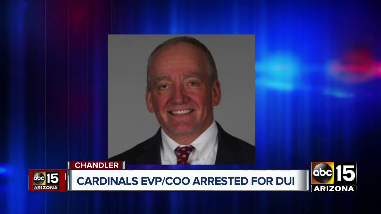 Arizona Cardinals executive VP arrested on suspicion of DUI - YouTube