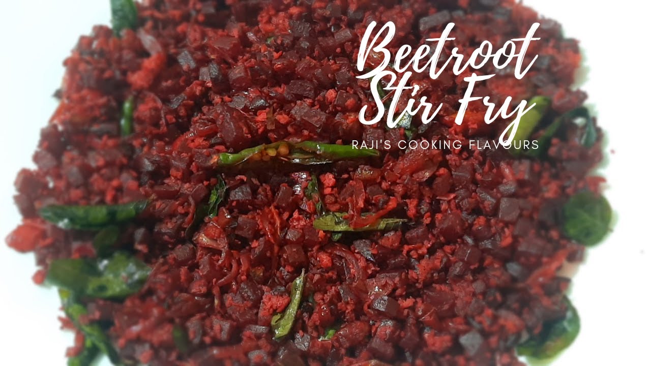 Beetroot Stir Fry/Beetroot Poriyal/Beetroot Recipies/Beetroot Upperi ...