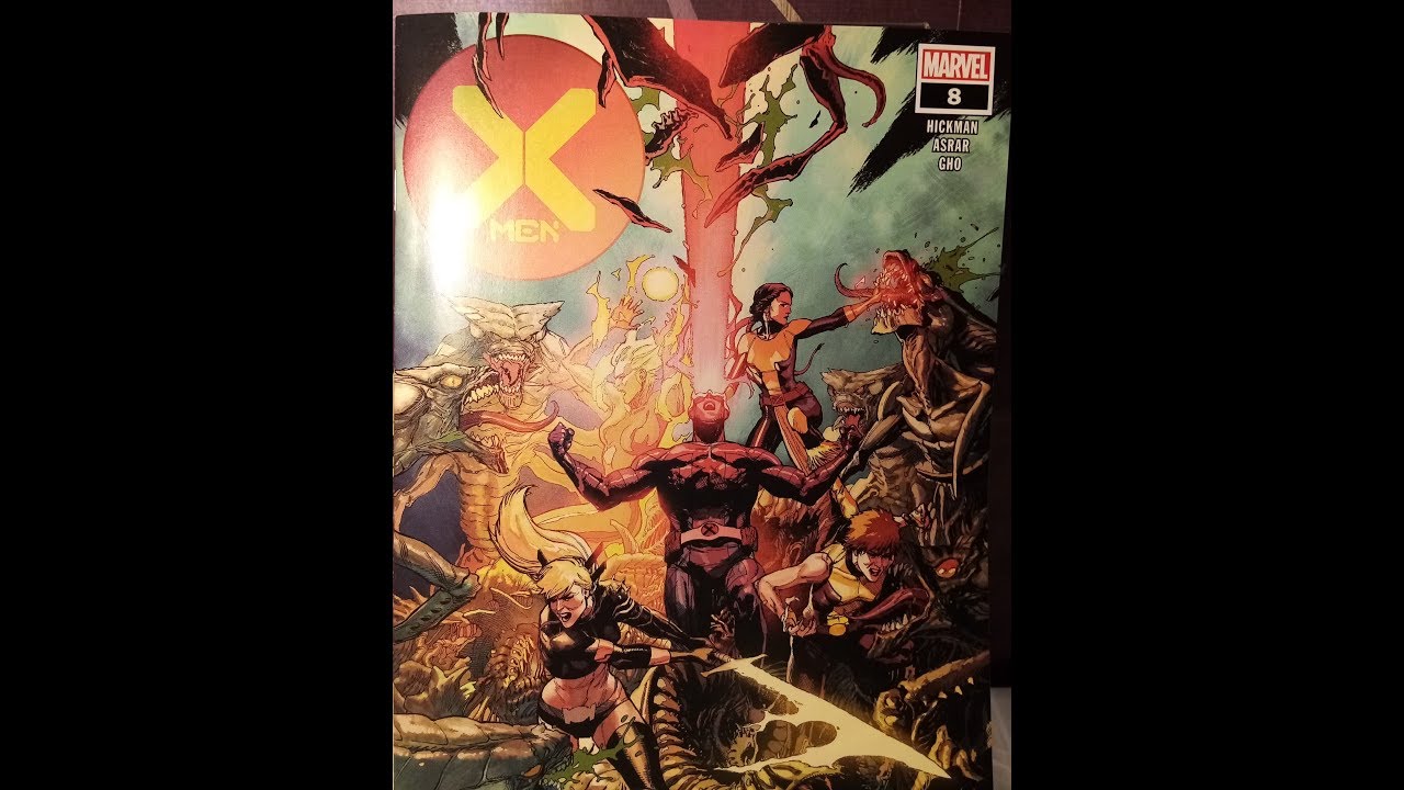 X-men issue #8 - by Jonathan Hickman - YouTube