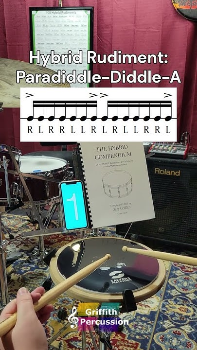 Hybrid Rudiment - Paradiddle-Diddle-A - YouTube