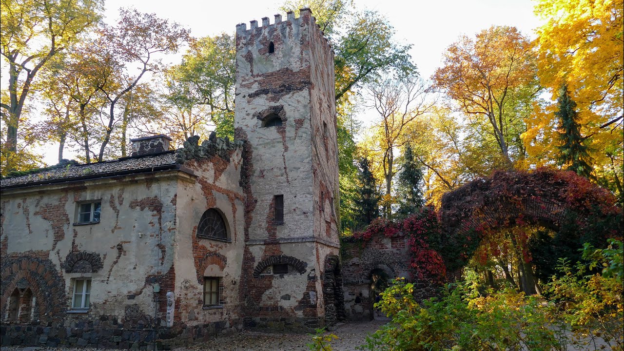 Arkadia Park Romantyczny zdjęcia - YouTube