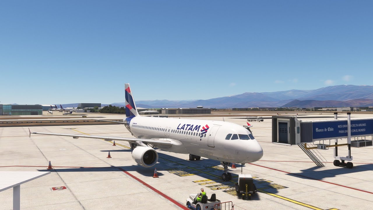 Full Flight - Santiago (SCEL) - Caldera (SCAT) - Lan Chile A320-200 ...