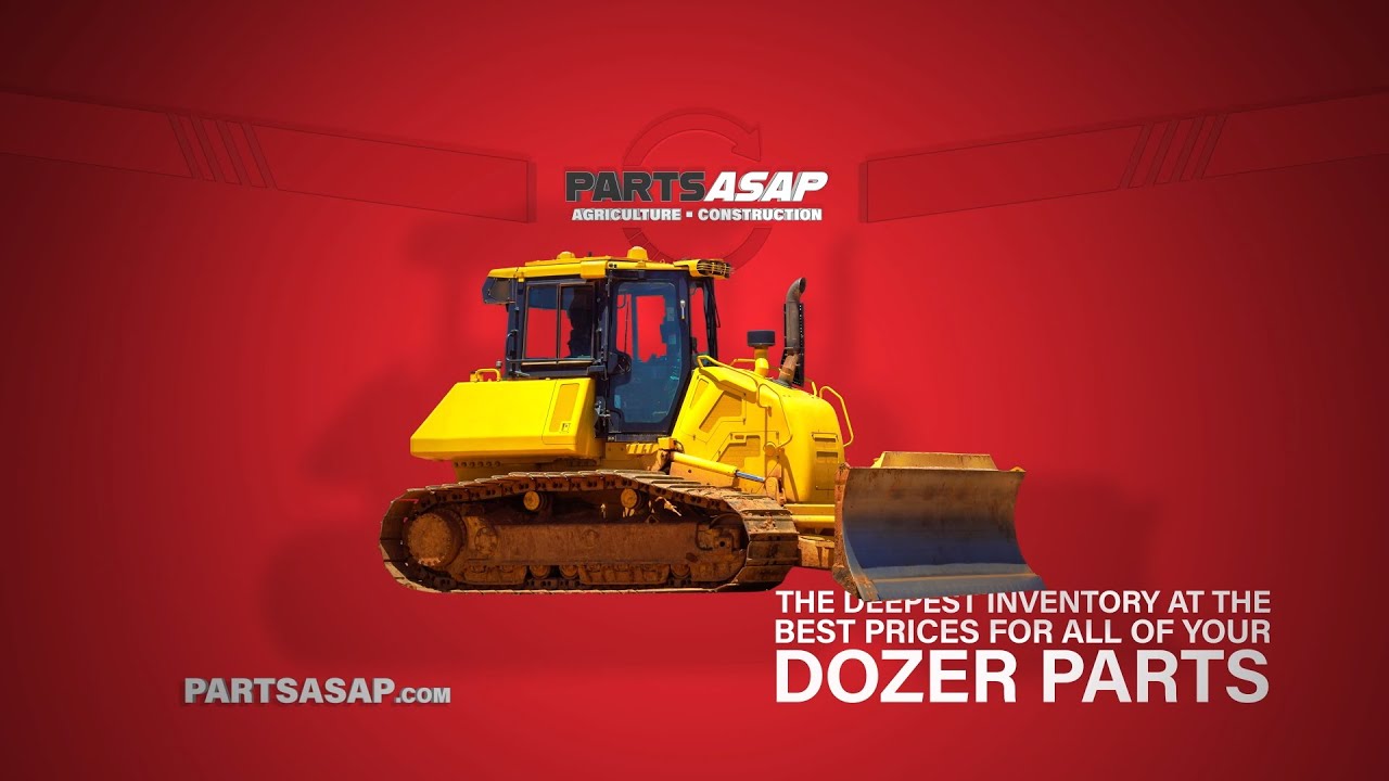 Crawler Dozer Parts From Parts ASAP - YouTube