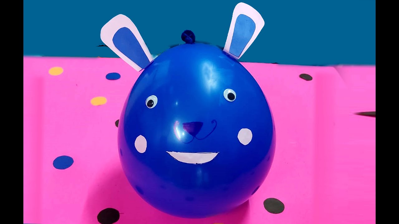 Dancing balloon toy @cuts4crafts - YouTube