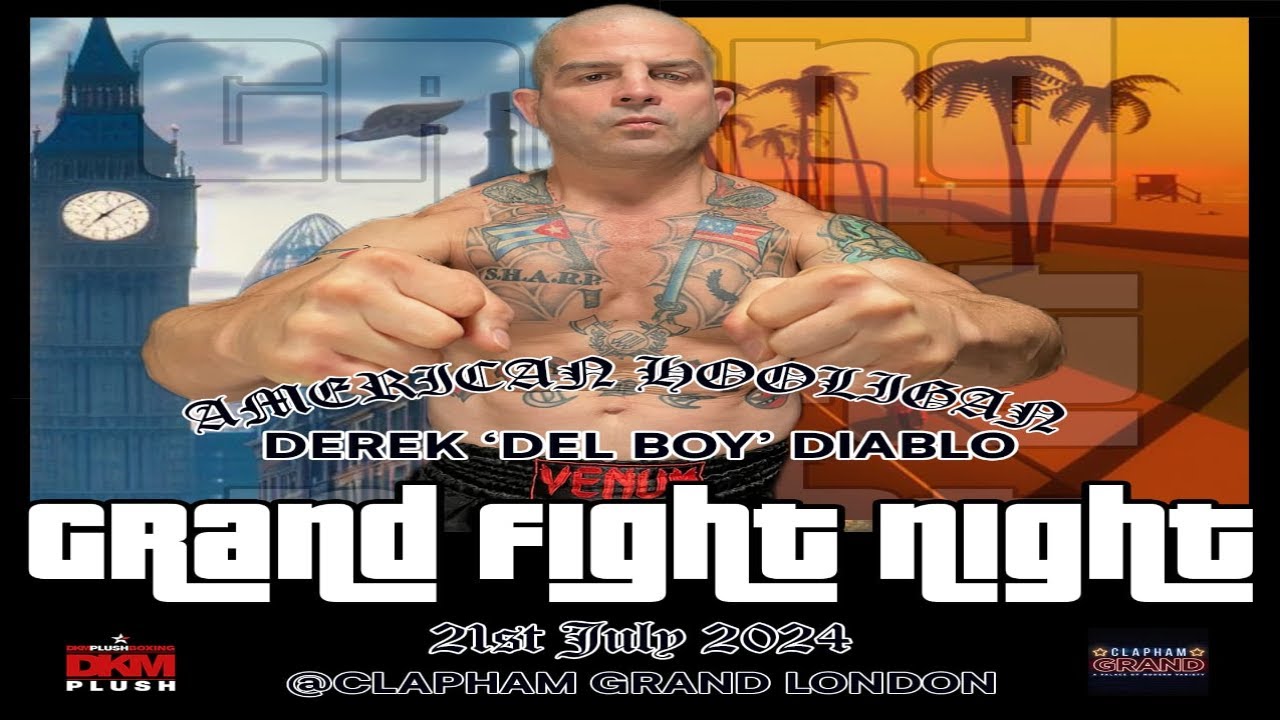 DEREK DIABLO- INFLUENCER BOXING DEBUT for DKM PLUSH BOXING- LONDON ...