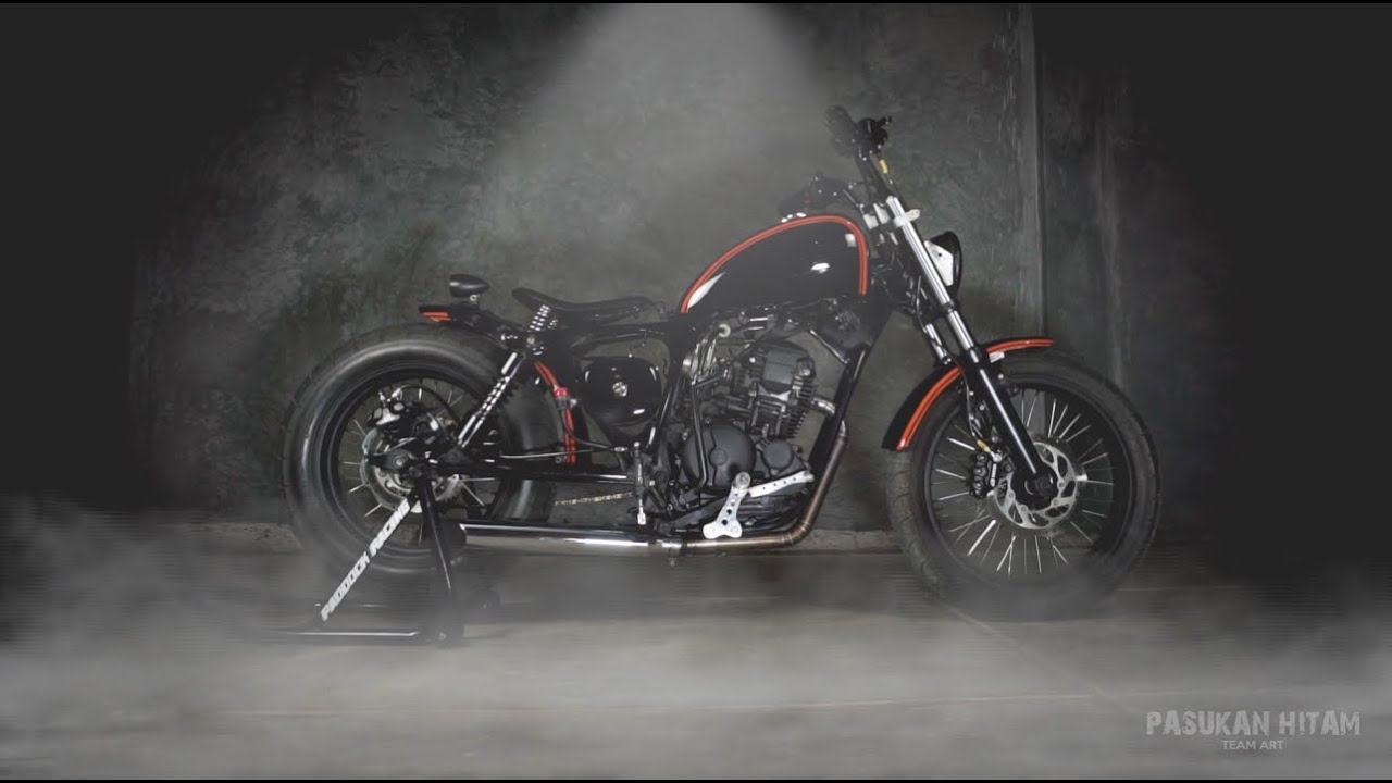 BOBBER YAMAHA SCORPIO Z 2008 - YouTube