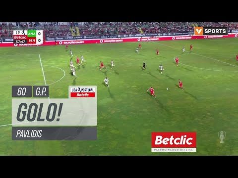 Golo Pavlidis: Estrela Amadora 0-(1) Benfica (Liga 25/26 #2)