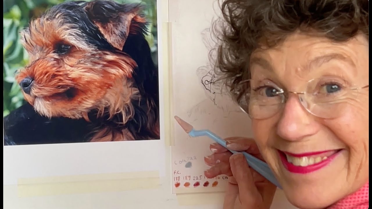 HOW TO DRAW A CUTE PUPPY P.3 (Step by Step) DESPERATE TO DRAW IN PASTEL ...