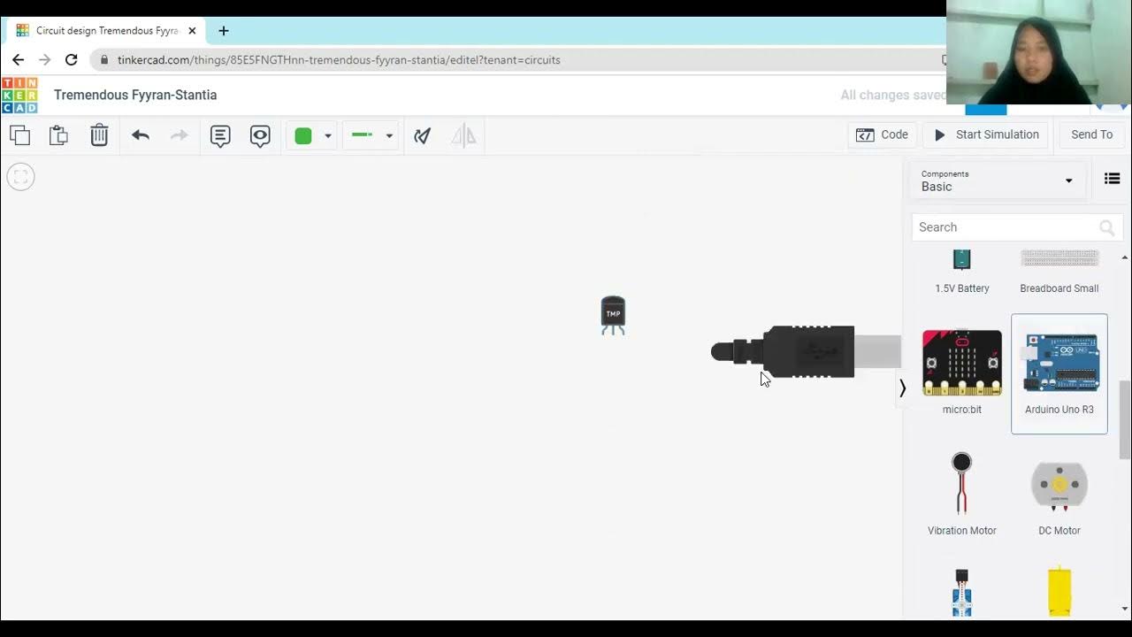 UAS ( Simulasi Rangkaian Sensor Suhu TMP36 dan Alarm Kebakaran dengan ...