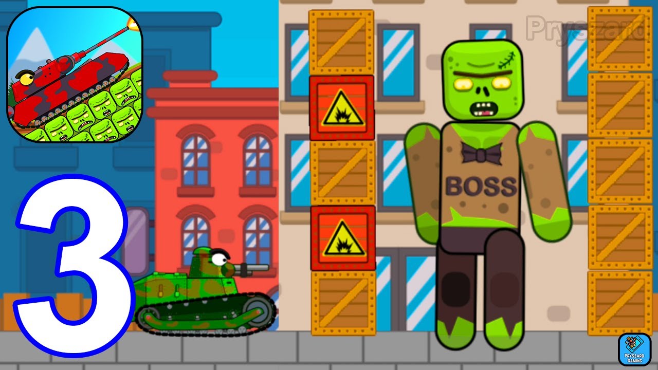Tank vs Zombies: Tank Battle - Gameplay Walkthrough Part 3 Level 71-96 ...
