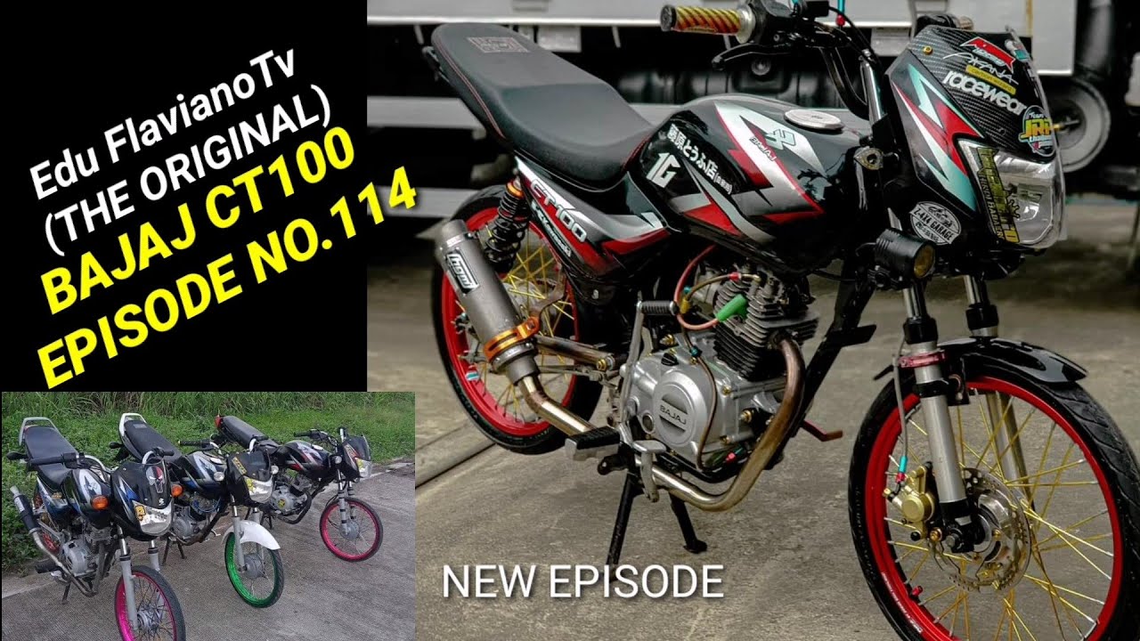 Bajaj ct100 All New modified episode no. 114 - YouTube