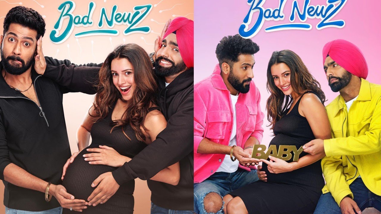 Bad Newz - Trailer Review ! Tripti Dumri ! Vicky Kaushal ! Ammy Virk ...