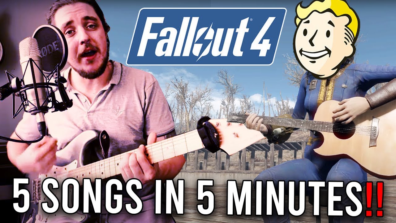 I MADE The ULTIMATE Fallout 4 Guitar Medley - YouTube